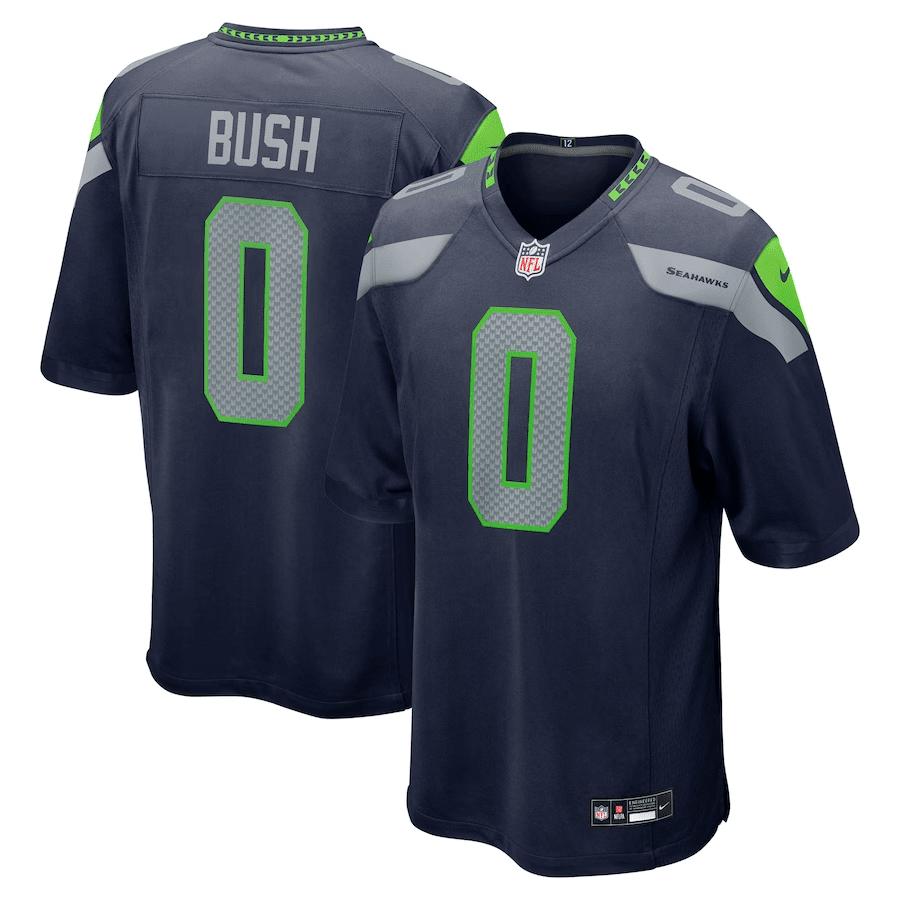 Devin Bush 0 Seattle Seahawks Game Jersey - College Navy - Bluefink