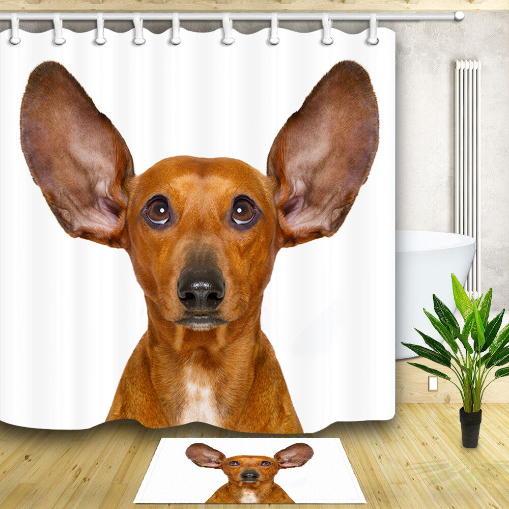Dog Shower Curtain for a Cute and Playful Bathroom Decor - Bluefink