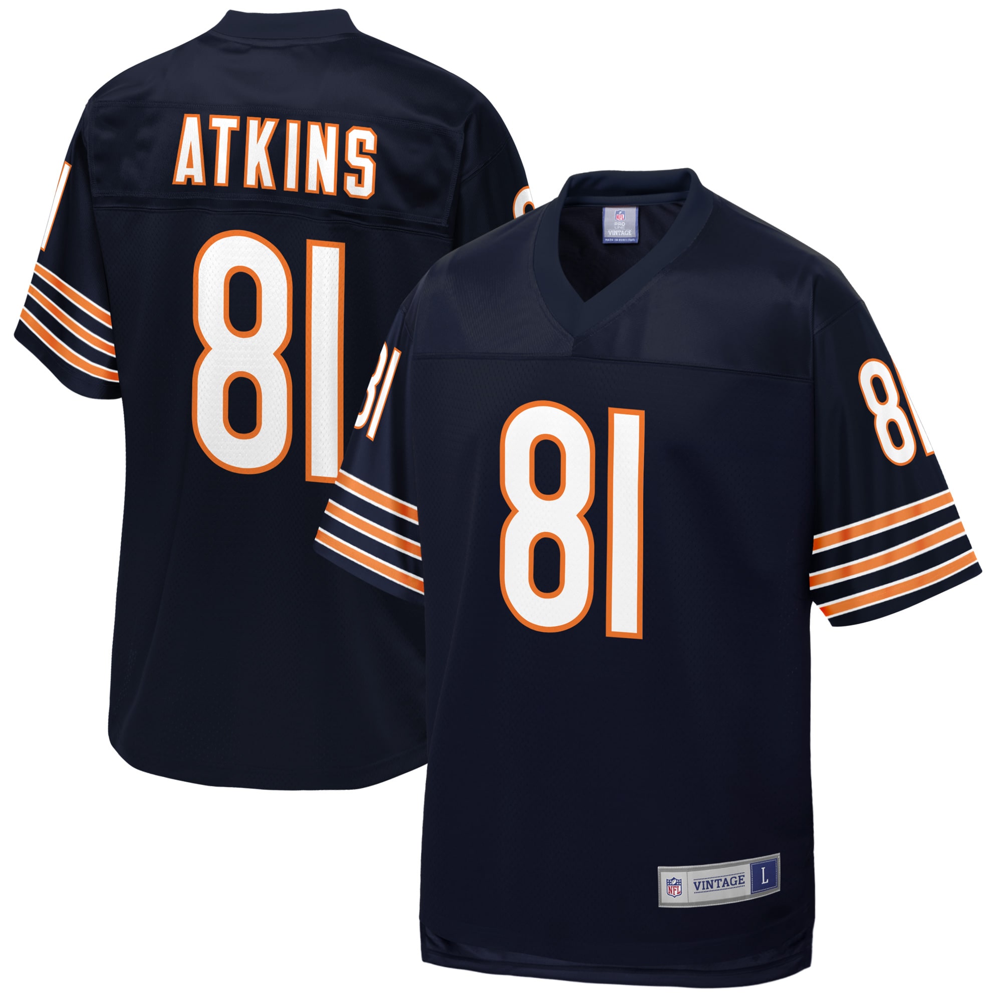 Doug Atkins Chicago Bears Nfl Pro Line Replica Retired Player Jersey ...