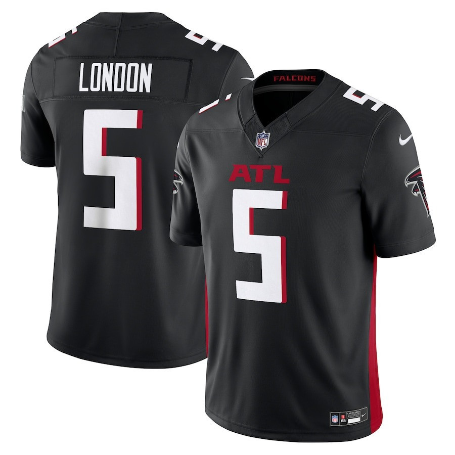 Drake London 5 Atlanta Falcons Vapor F.U.S.E. Limited Jersey - Black ...