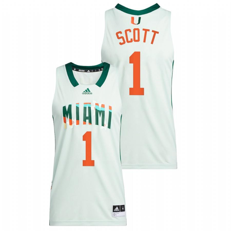 Durand Scott 1 Miami Hurricanes Honoring Black Excellence Basketball ...