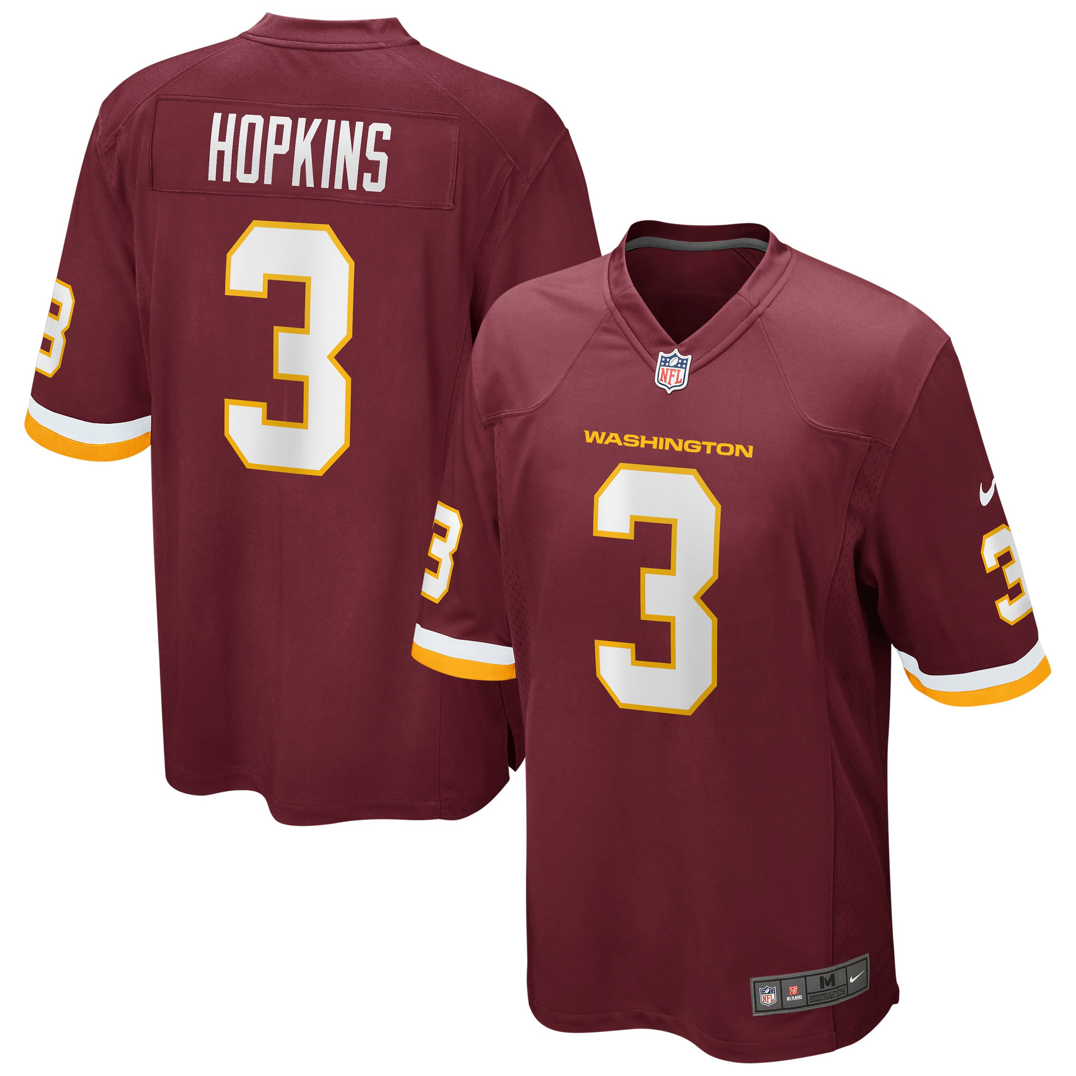 Dustin Hopkins Washington Football Team Game Player Jersey - Burgundy ...