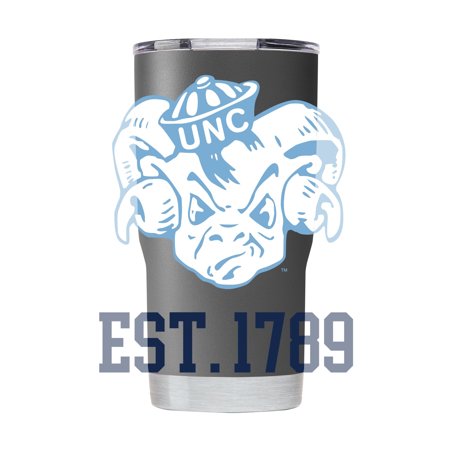 ETS 1789 North Carolina Vault Gray Tumbler - Show your ETS 1789 and North Carolina Pride - Bluefink