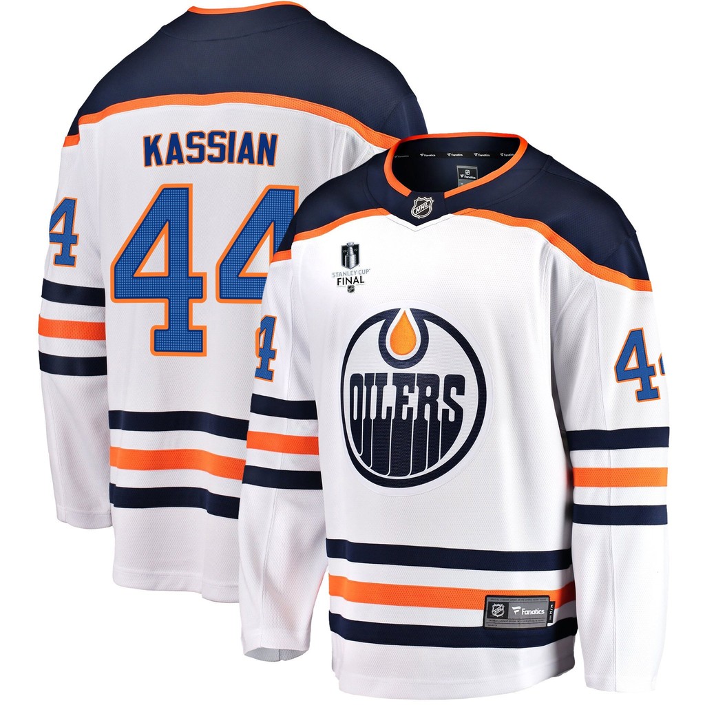 Edmonton Oilers Zack Kassian 44 Away 2022 Stanley Cup Final Breakaway ...
