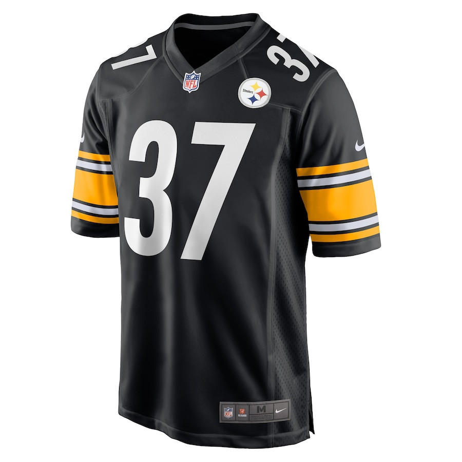 Elijah Riley Pittsburgh Steelers Game Player Jersey - Black - Bluefink