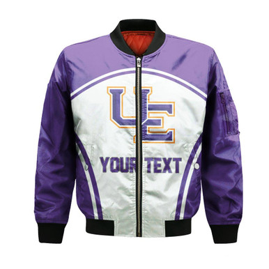 Evansville Purple Aces Bomber Curve Style Sport- NCAA - Bluefink
