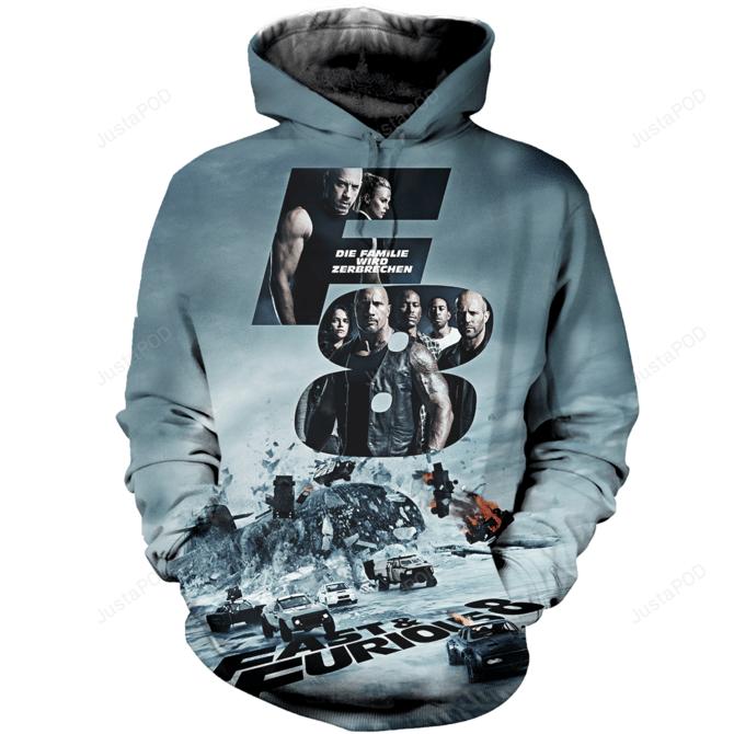 Fast & Furious 8 Hoodie - Bluefink