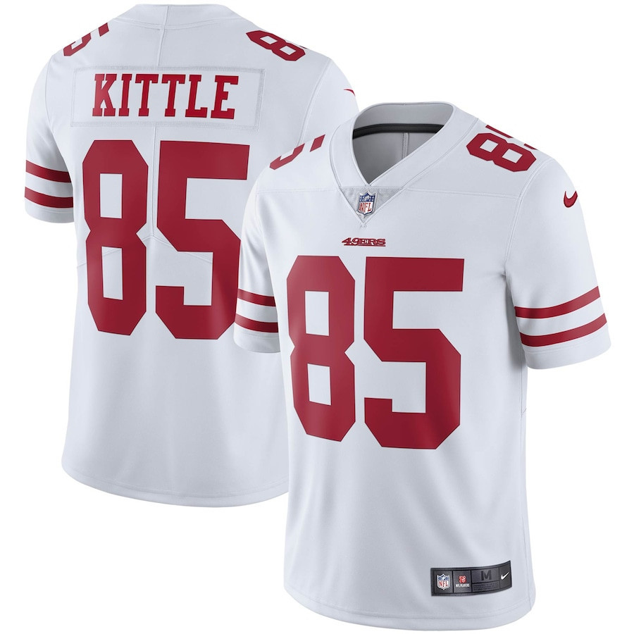 George Kittle 85 San Francisco 49ers Vapor Limited Player Jersey ...