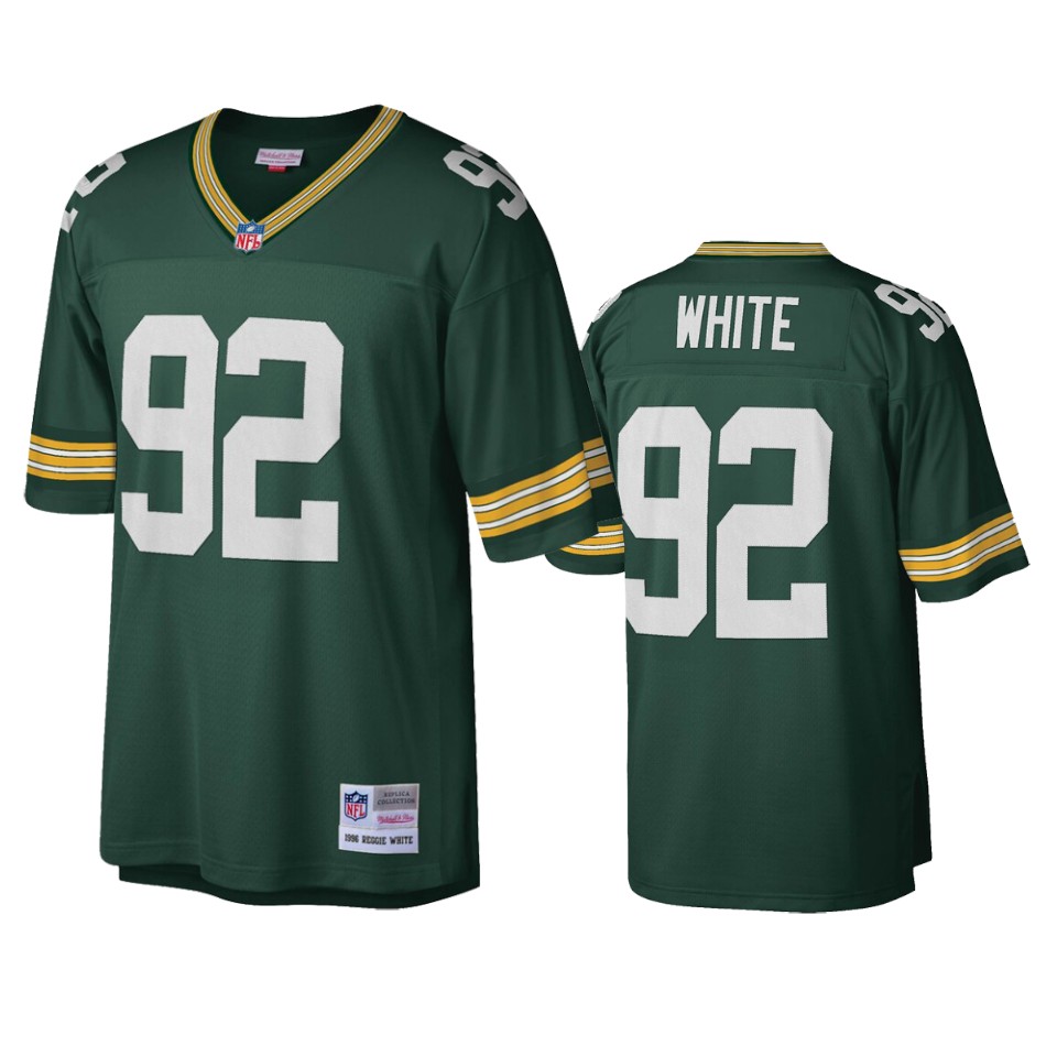 Green Bay Packers Reggie White Green Legacy Replica Jersey - Bluefink