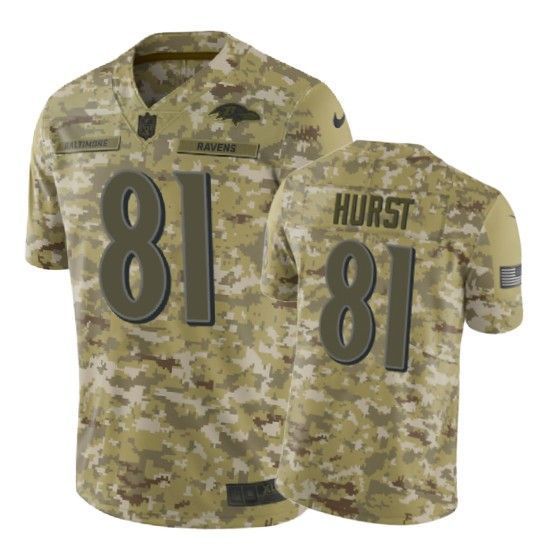 Hayden Hurst Jersey Nfl Camo Baltimore Ravens - Bluefink
