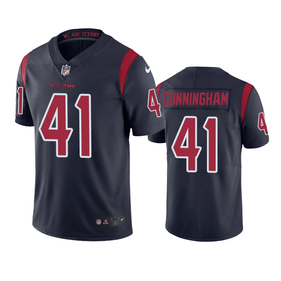 Houston Texans Zach Cunningham Navy Nike Color Rush Limited Jersey ...