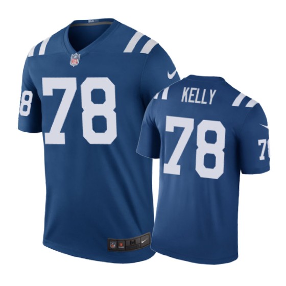 Indianapolis Colts #78 Ryan Kelly Nike Color Rush Royal Jersey - Bluefink