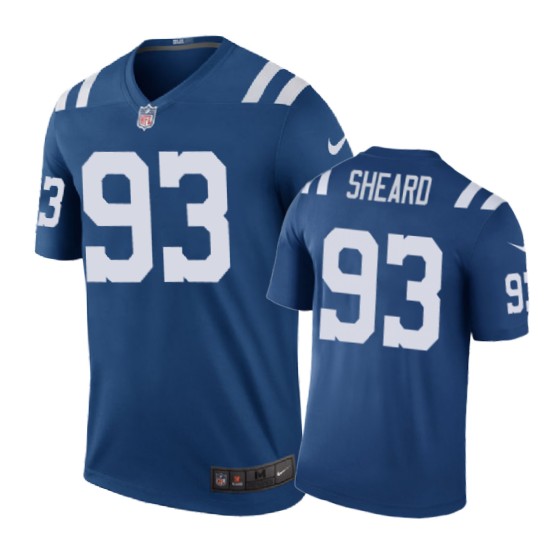 Indianapolis Colts #93 Jabaal Sheard Nike Color Rush Royal Jersey ...