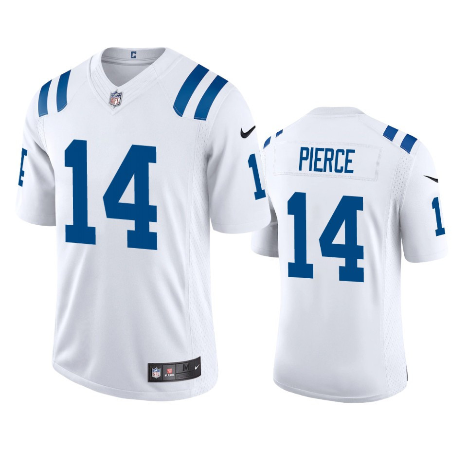 Indianapolis Colts Alec Pierce 14 White Vapor Limited Jersey - Bluefink
