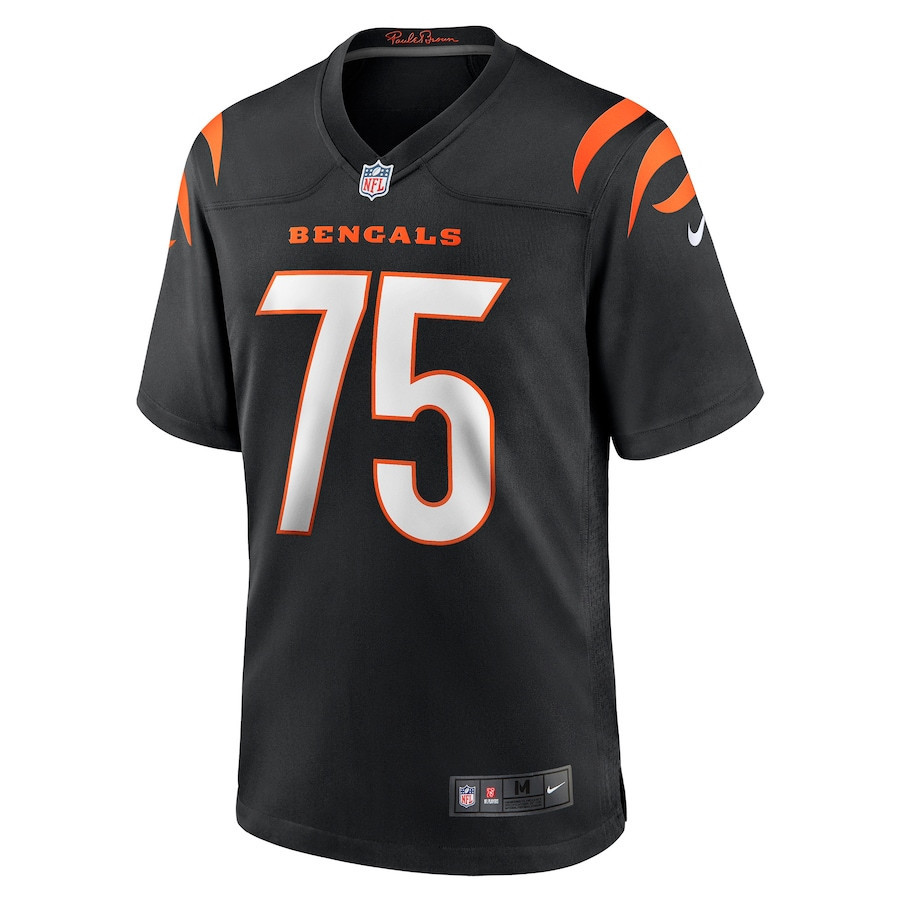 Isaiah Prince 75 Cincinnati Bengals Game Player Jersey - Black - Bluefink