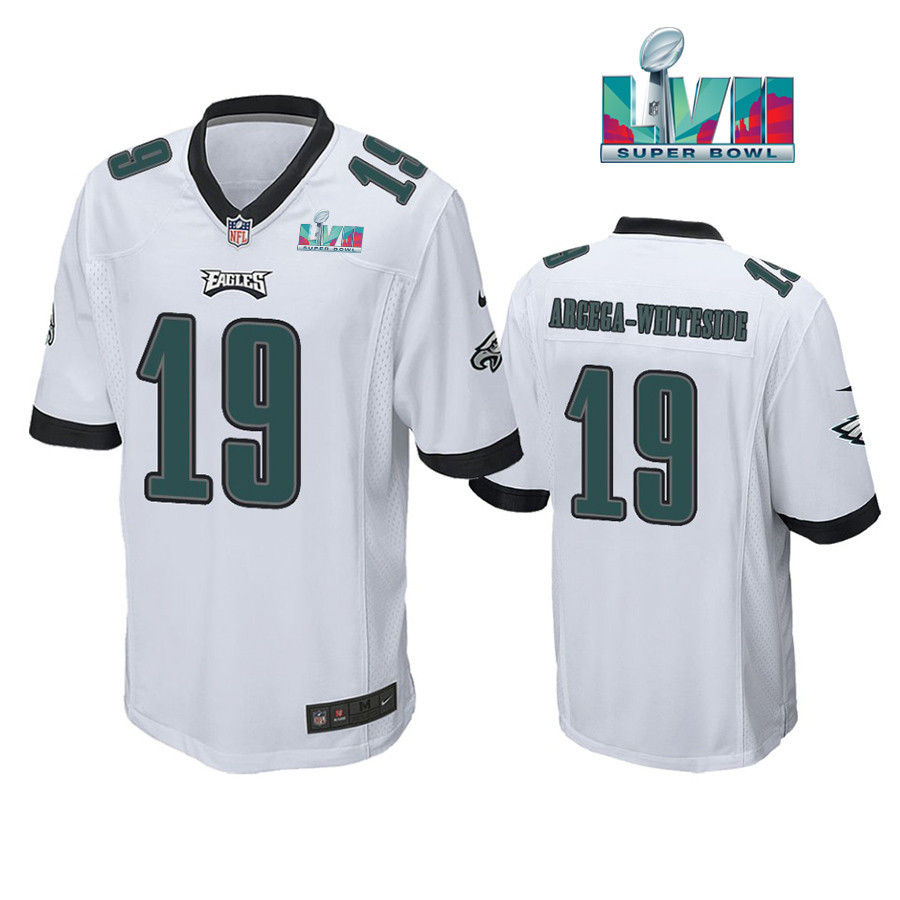 J.J. Arcega-Whiteside 19 Philadelphia Eagles Super Bowl LVII Game ...