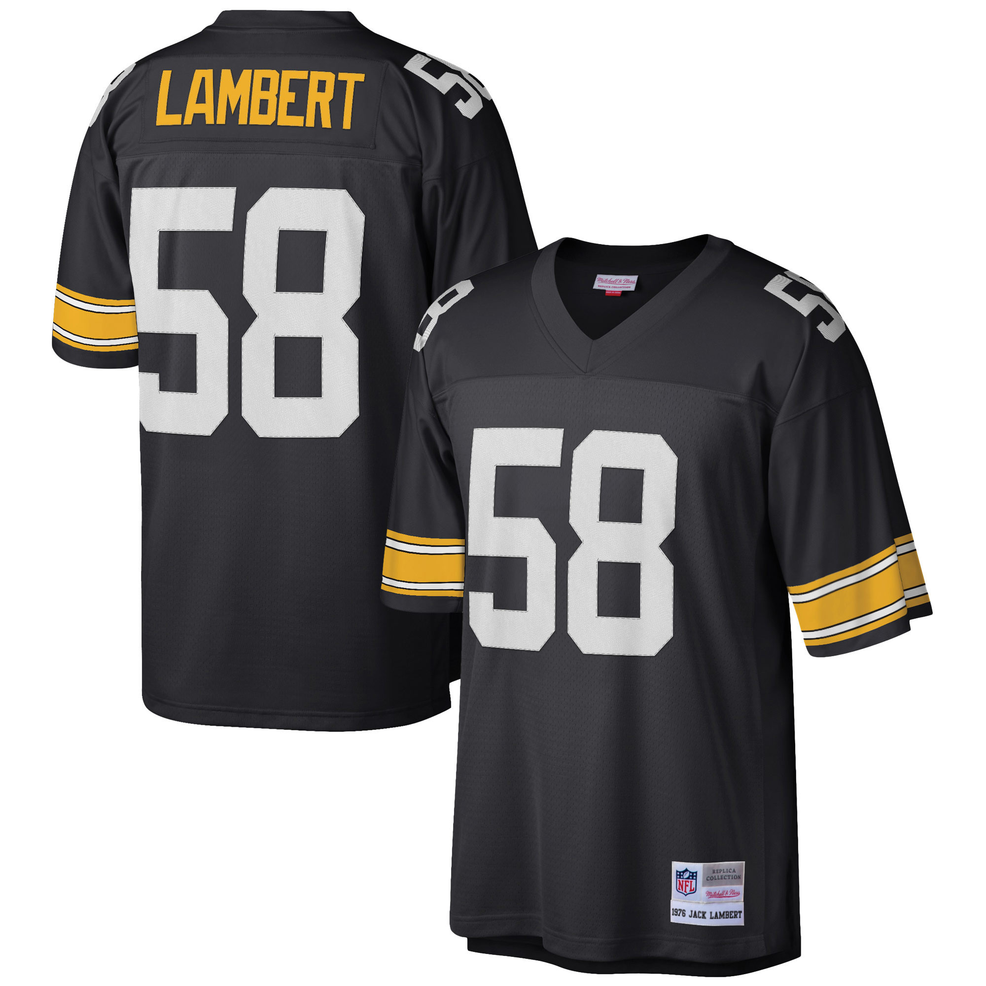 Jack Lambert Pittsburgh Steelers Mitchell & Ness Retired Player Legacy ...