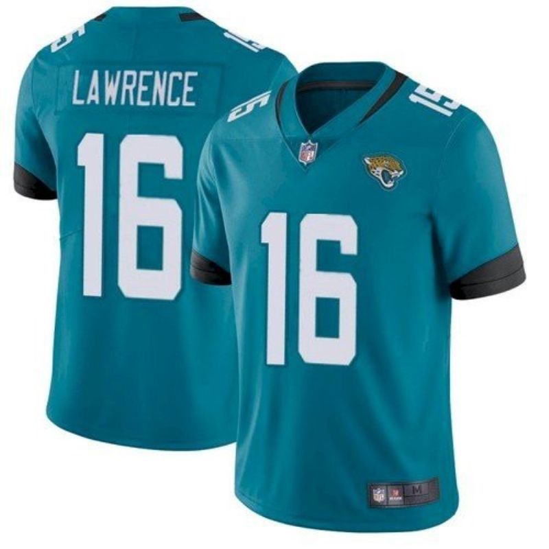 Jacksonville Jaguar Trevor Lawrence #16 2021 Draft Nfl Teal Jersey For ...