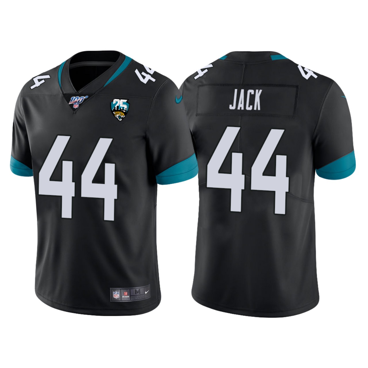 Jacksonville Jaguars 25th Anniversary Myles Jack Black Vapor Limited ...