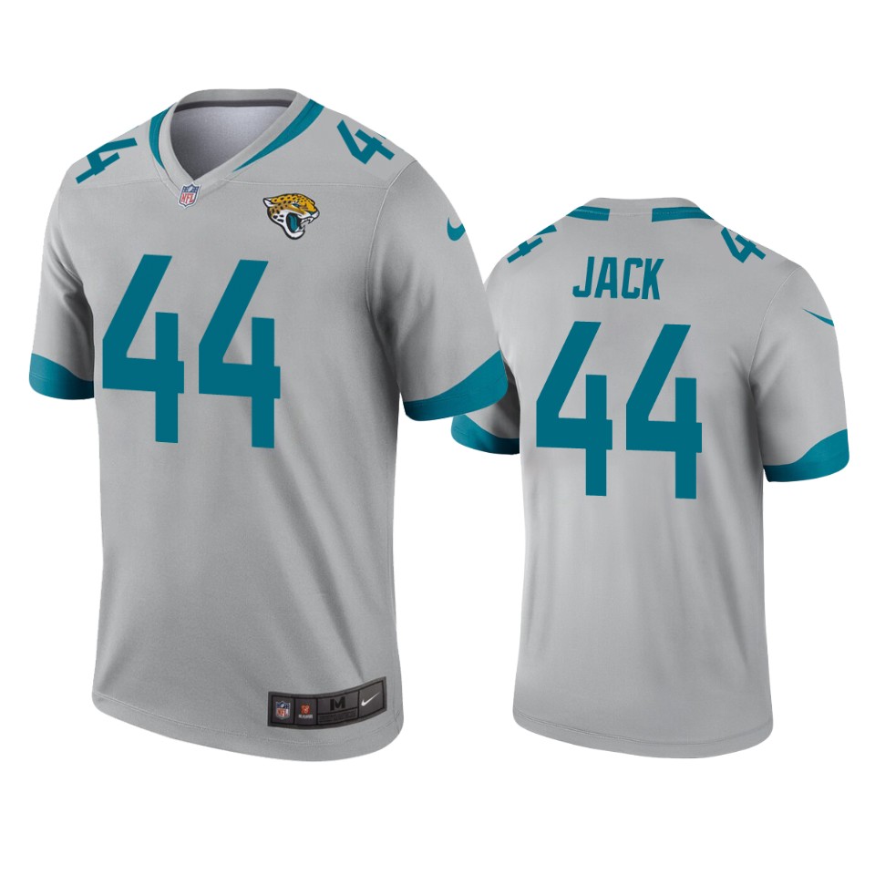 Jacksonville Jaguars Myles Jack Silver Inverted Legend Jersey - Bluefink