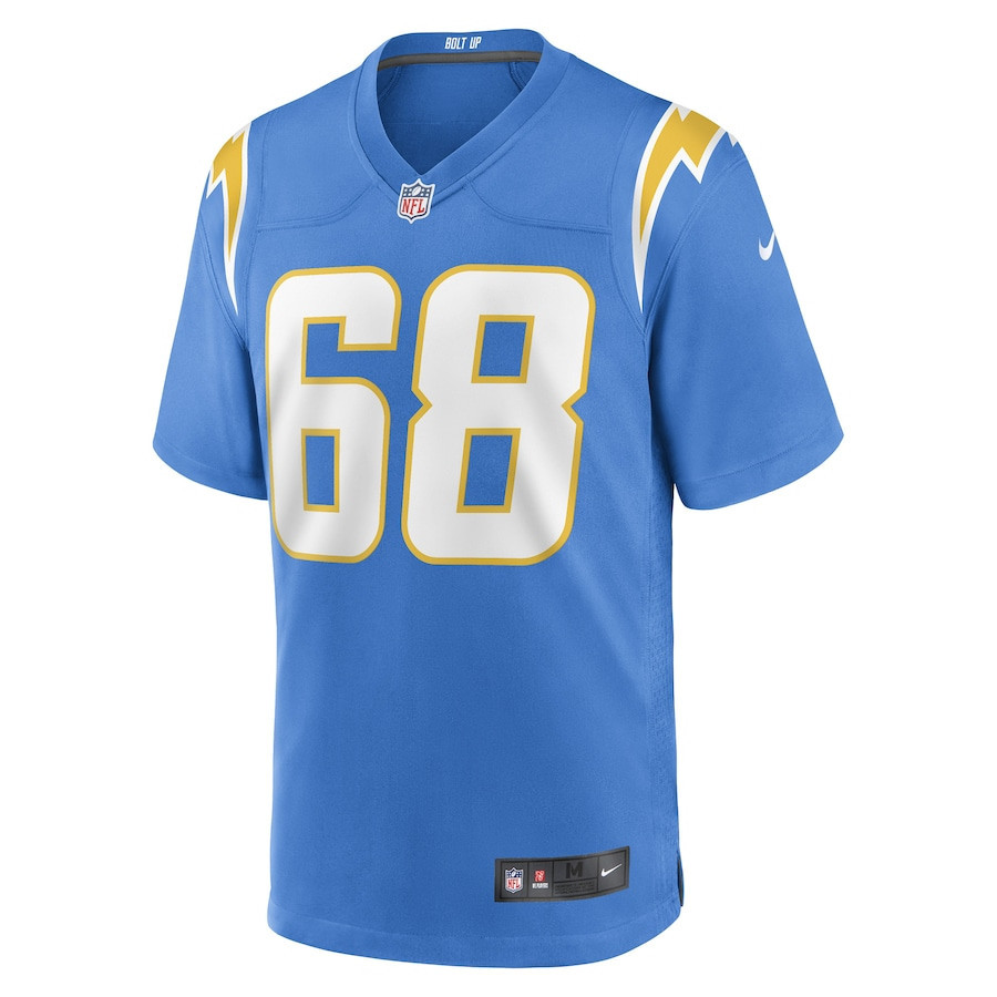 Jamaree Salyer Los Angeles Chargers Game Player Jersey - Powder Blue ...