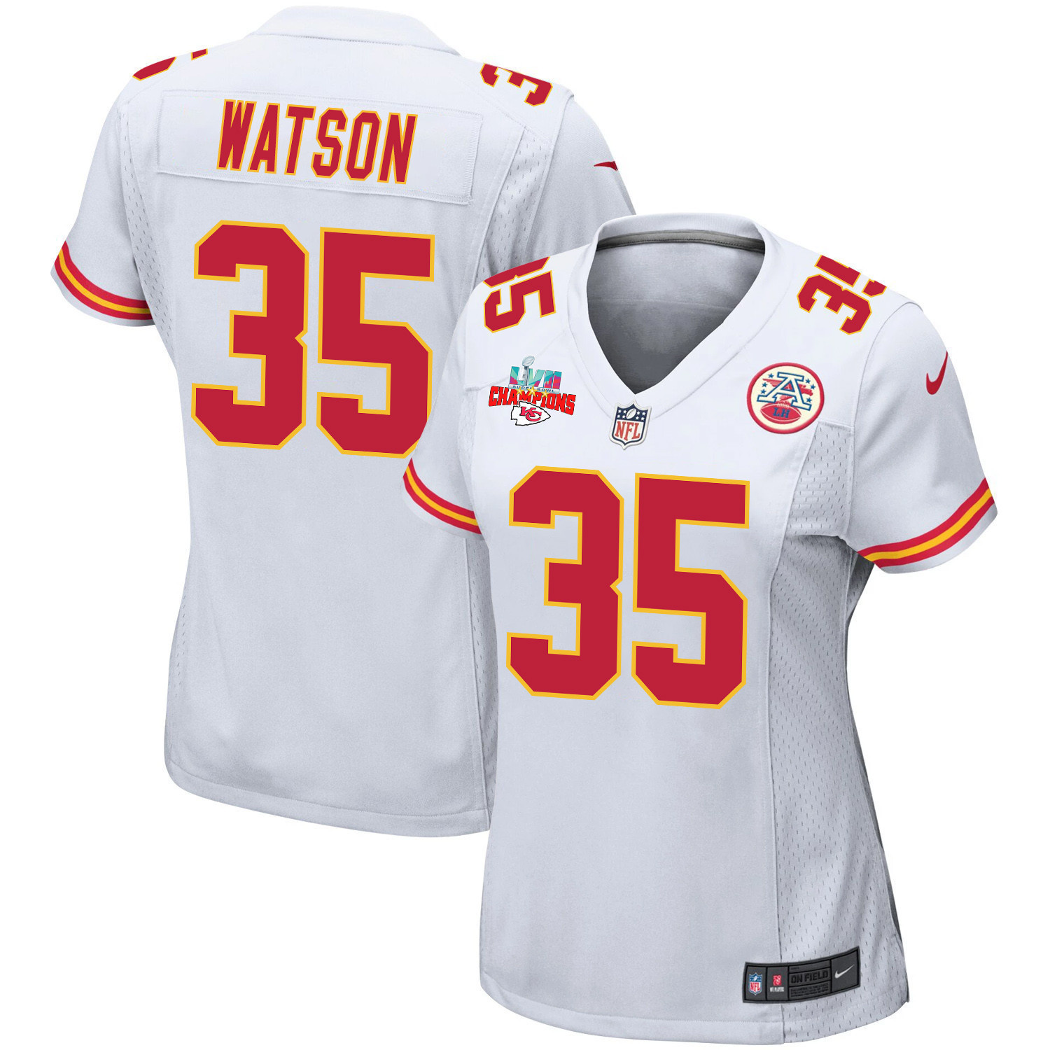 Jaylen Watson 35 Kansas City Chiefs Super Bowl LVII Champions 3 Stars ...
