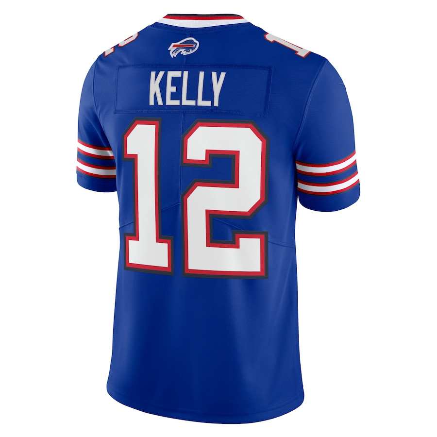 Jim Kelly 12 Buffalo Bills '90s Throwback Retired Player Limited Jersey ...