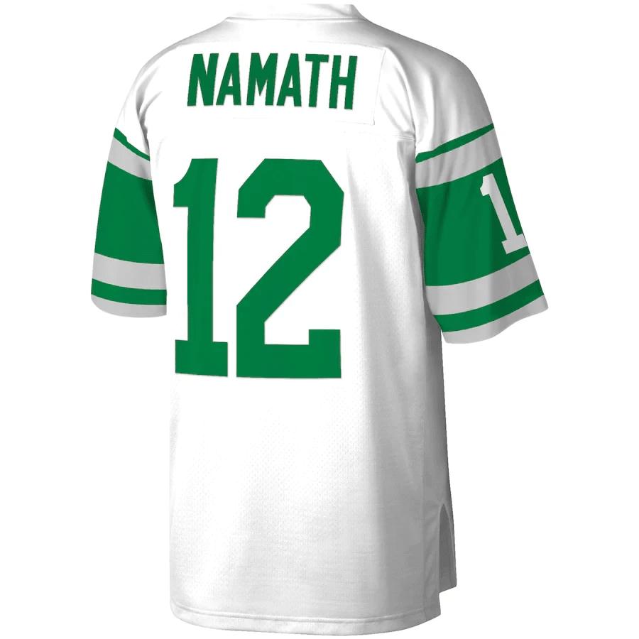 Joe Namath 12 New York Jets Mitchell & Ness Retired Player Legacy ...
