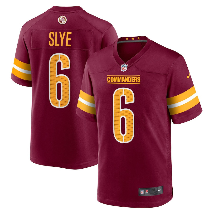 Joey Slye Washington Commanders Game Player Jersey - Burgundy - Bluefink