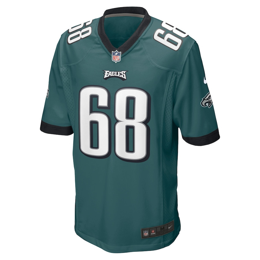 Jordan Mailata 68 Philadelphia Eagles Game Jersey - Midnight Green ...