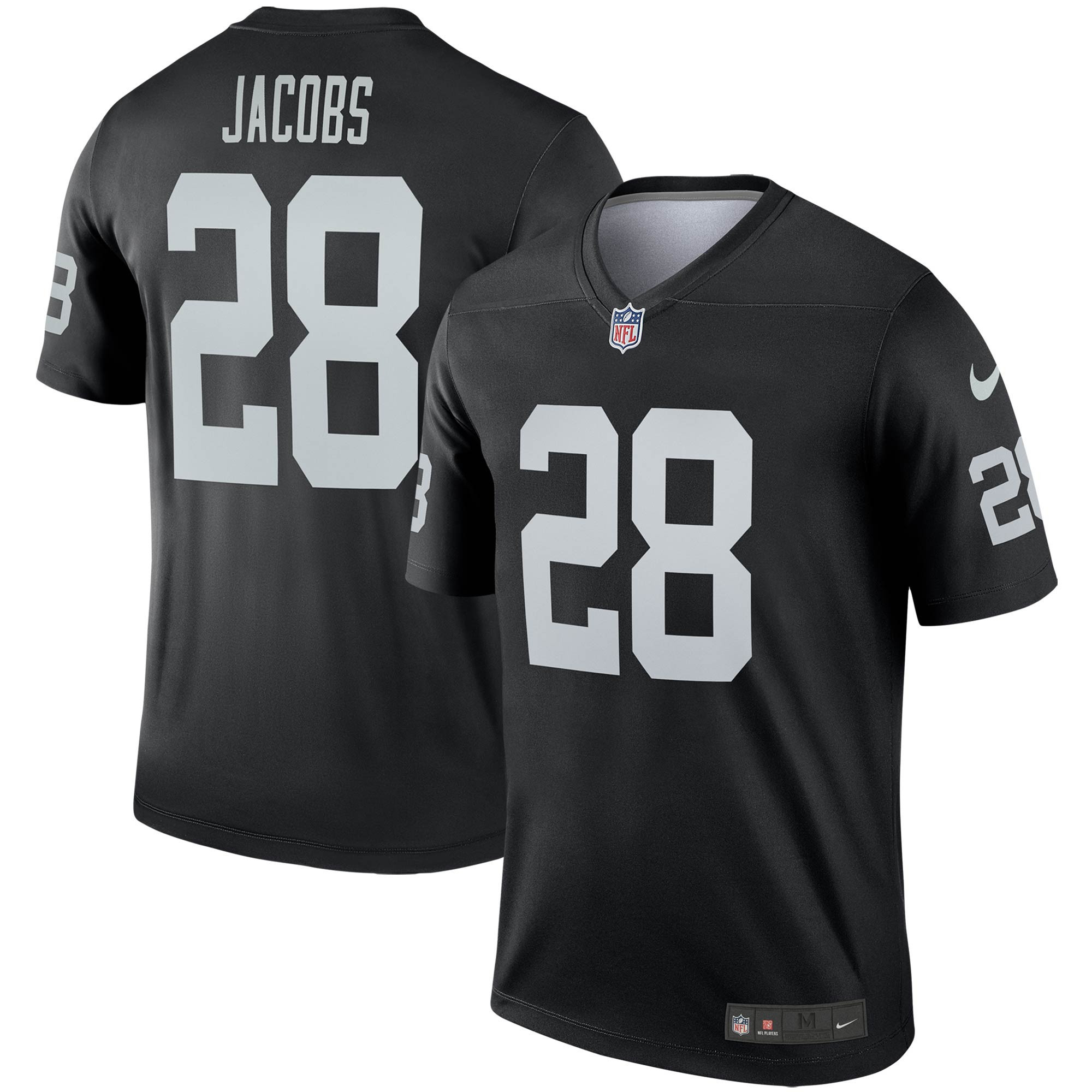 Josh Jacobs Las Vegas Raiders Legend Player Jersey - Black Nfl - Bluefink