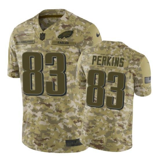 Josh Perkins Jersey Nfl Camo Philadelphia Eagles - Bluefink