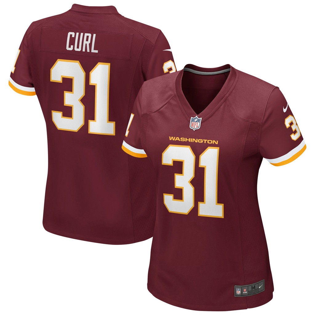 Kamren Curl Washington Football Team Womens Game Player Jersey ...
