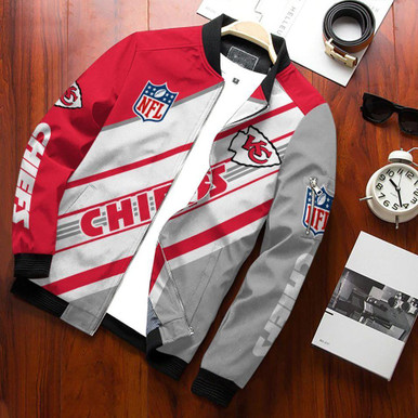 Kansas City Chiefs Bomber Jacket 507 Sport Design - Bluefink