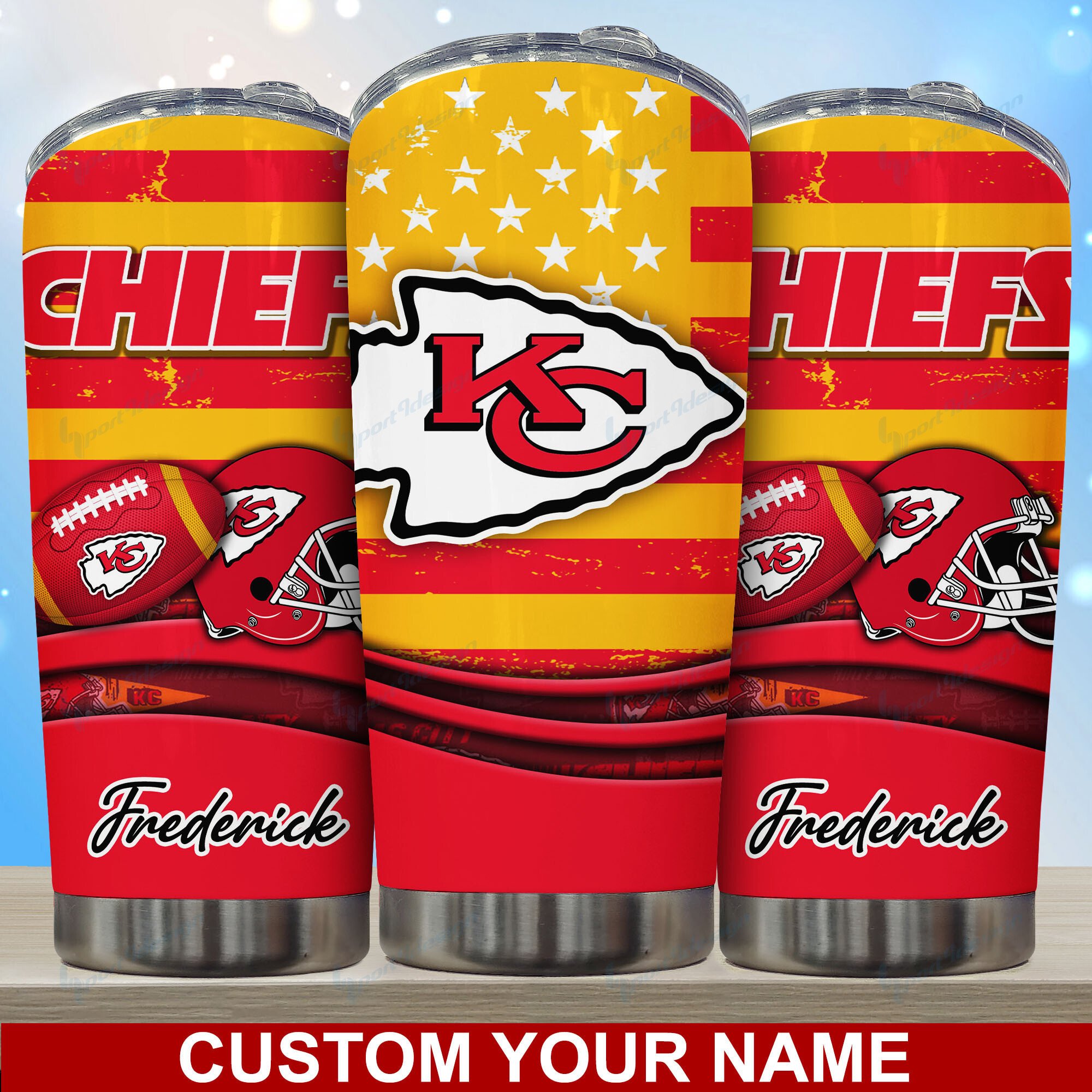 Kansas City Chiefs Insulated Tumbler Keeps Drinks at Optimal ...