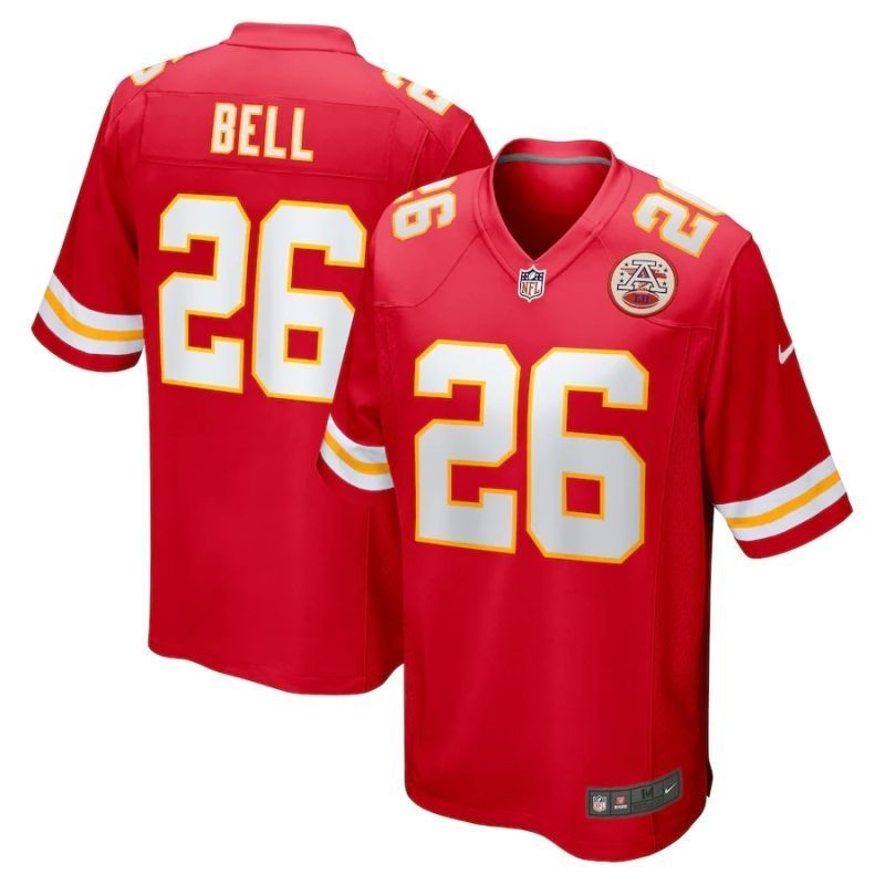 Kansas City Chiefs Leveon Bell #26 Nfl 2020 Red Jersey - Bluefink