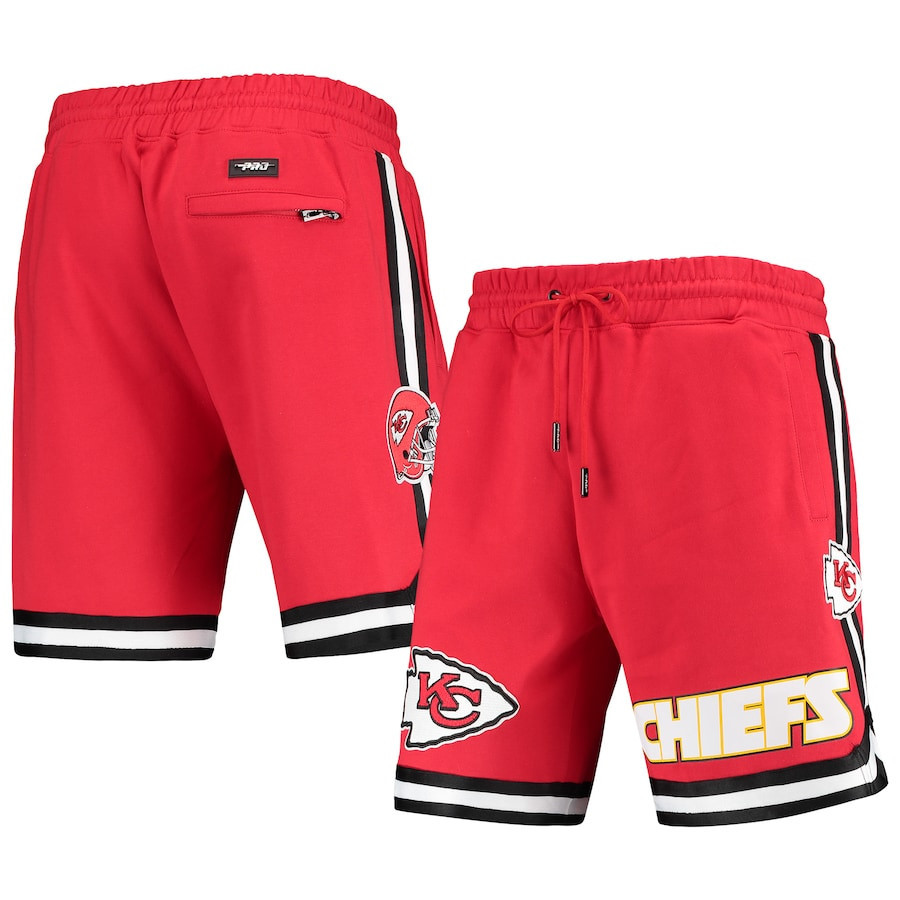 Kansas City Chiefs Team Standard Core Shorts - Red - Bluefink