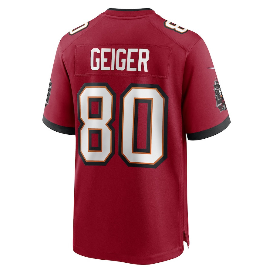 Kaylon Geiger Tampa Bay Buccaneers Game Player Jersey - Red - Bluefink