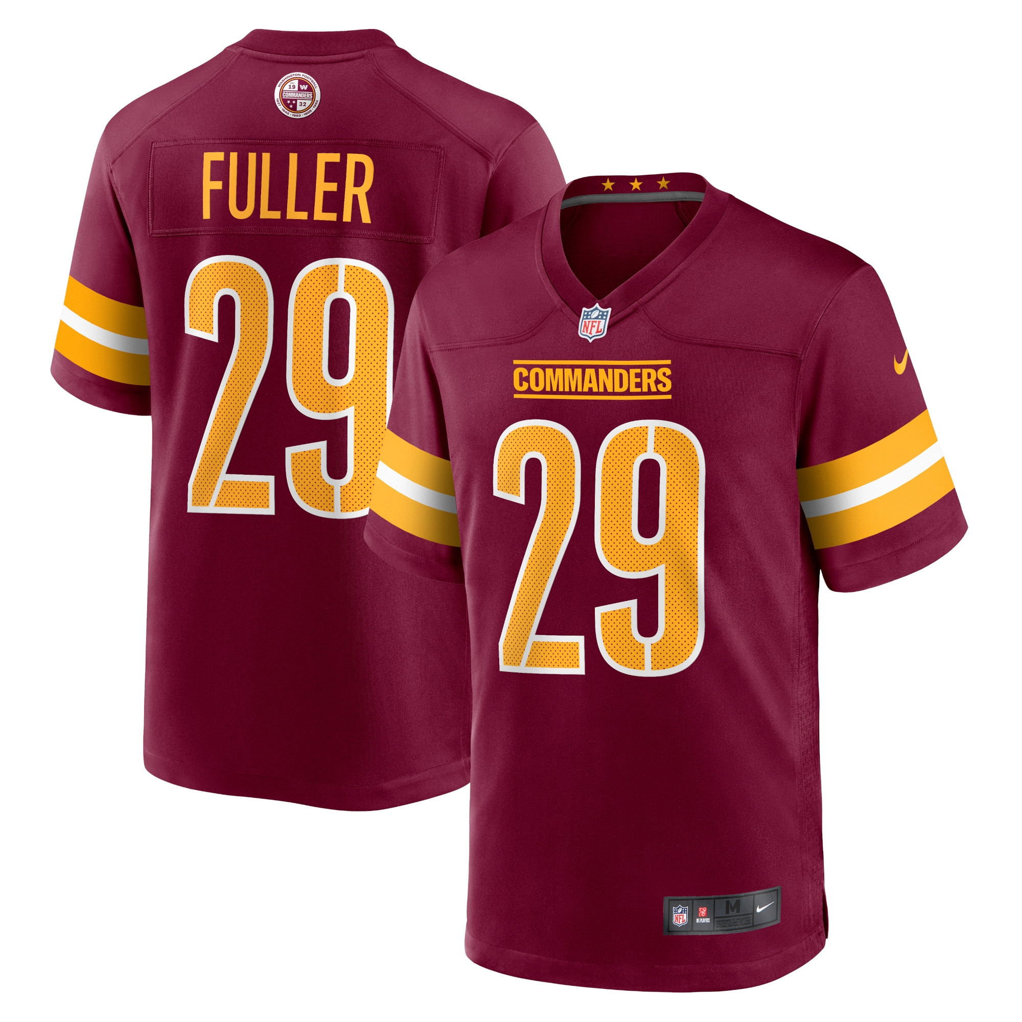 Kendall Fuller Washington Commanders Game Jersey - Burgundy Nfl - Bluefink