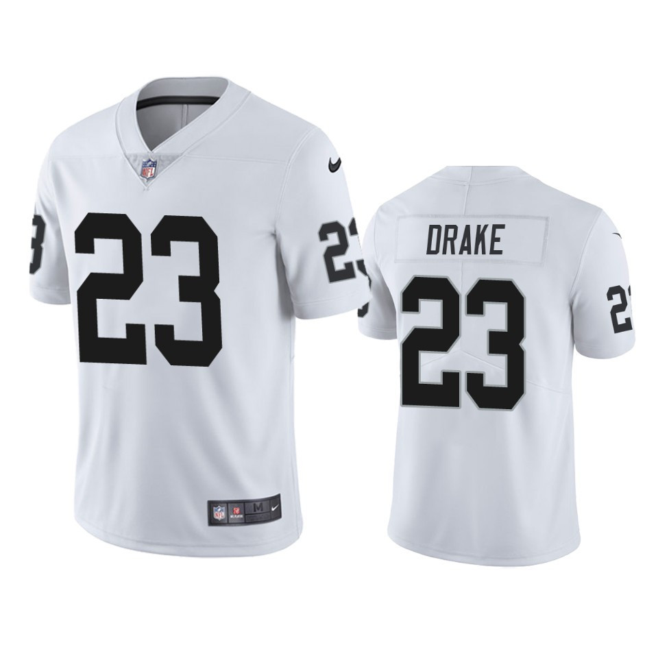 Kenyan Drake 23 Las Vegas Raiders White Vapor Limited Jersey - Bluefink