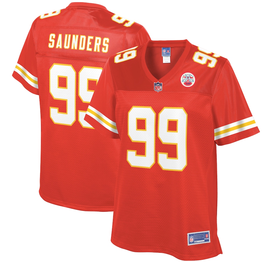 Khalen Saunders Kansas City Chiefs Nfl Pro Line Womens Team Player ...