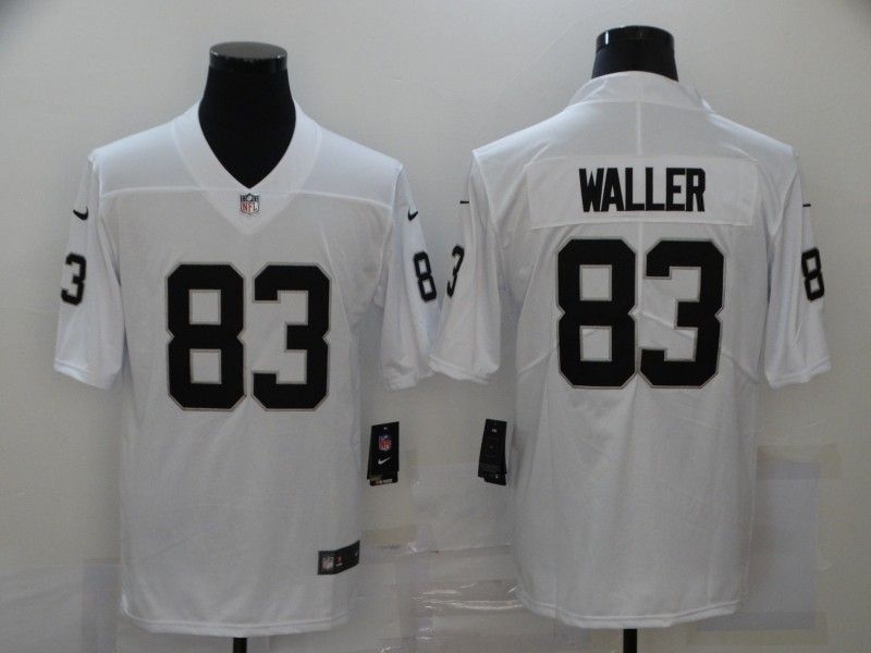 Las Vegas Raiders Darren Waller #83 Nfl White Jersey Jersey - Bluefink