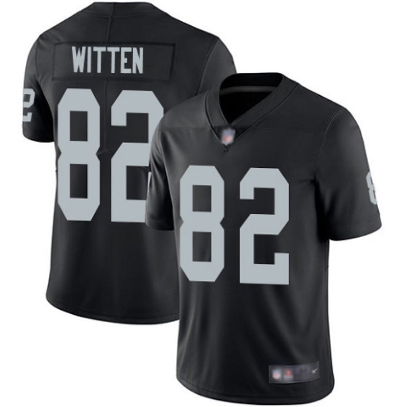 Las Vegas Raiders Jason Witten #82 Nfl Black Jersey Jersey - Bluefink