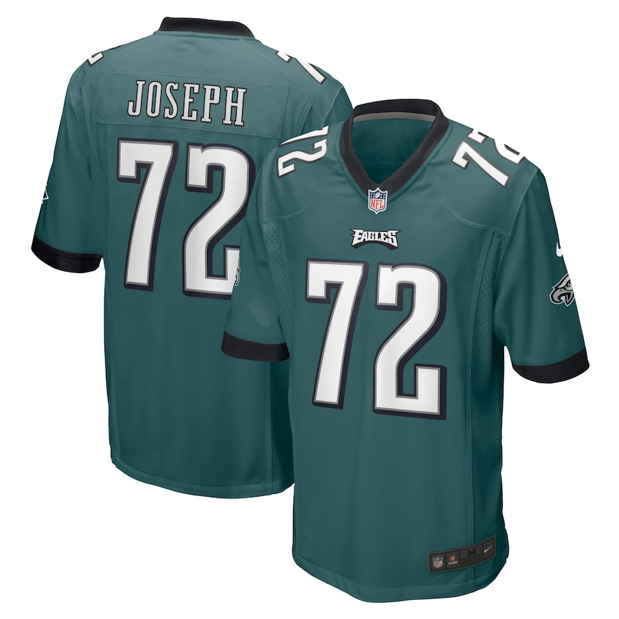 Linval Joseph 72 Philadelphia Eagles Game Player Jersey - Midnight ...