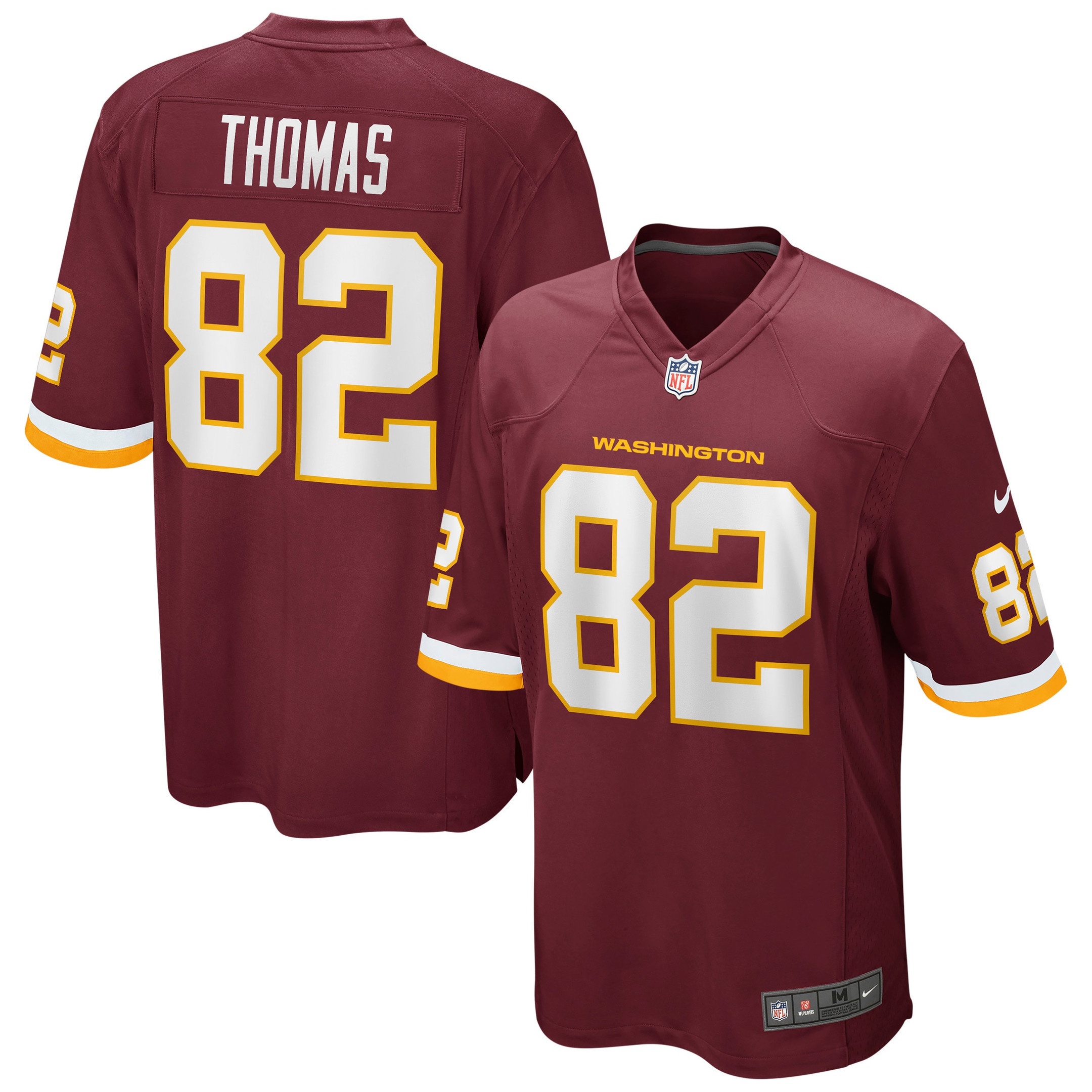 Logan Thomas Washington Football Team Game Player Jersey - Burgundy Nfl ...