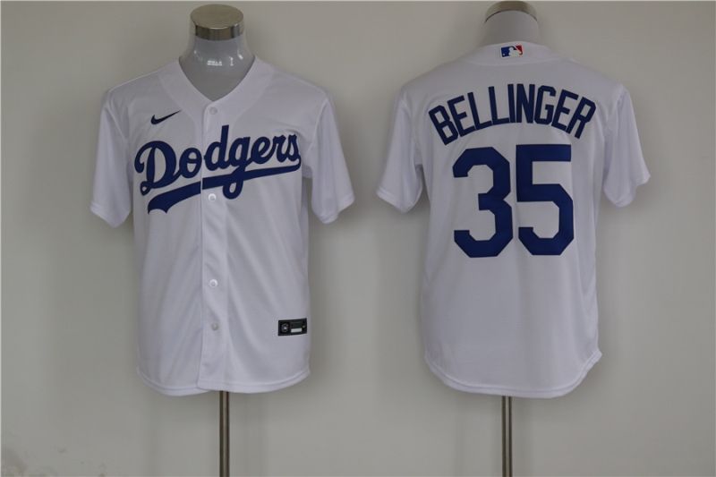 Los Angeles Dodgers Cody Bellinger #35 2020 Mlb White Jersey - Bluefink