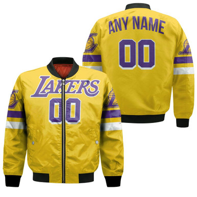 Los Angeles Lakers Gold Icon Edition 2019 Personalized Jersey Inspired ...