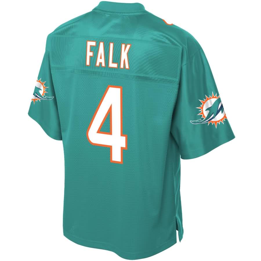 Luke Falk Miami Dolphins Nfl Pro Line Player Jersey - Aqua - Bluefink
