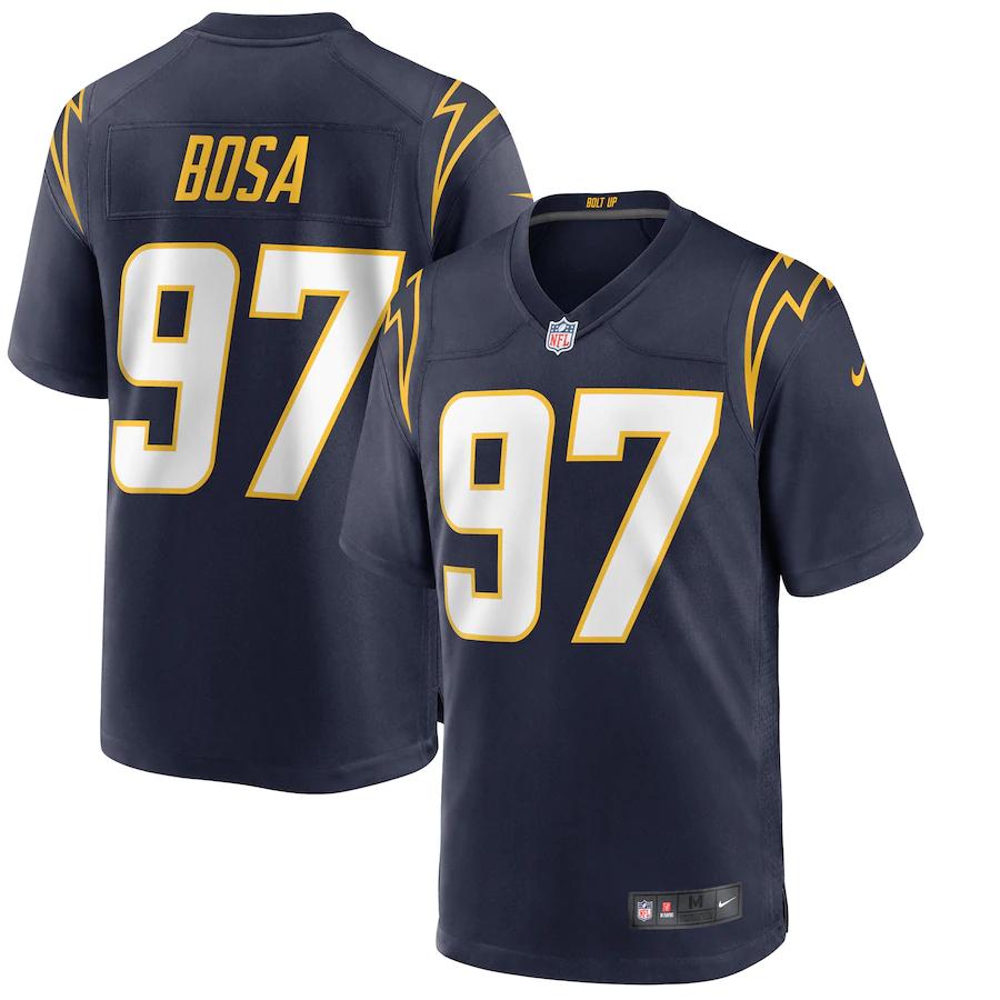 Mens Los Angeles Chargers Joey Bosa Nike Navy Alternate Game Jersey ...