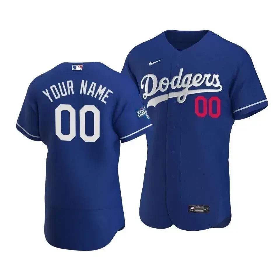 Men's Los Angeles Dodgers Custom 00 2020 World Series Champions ...